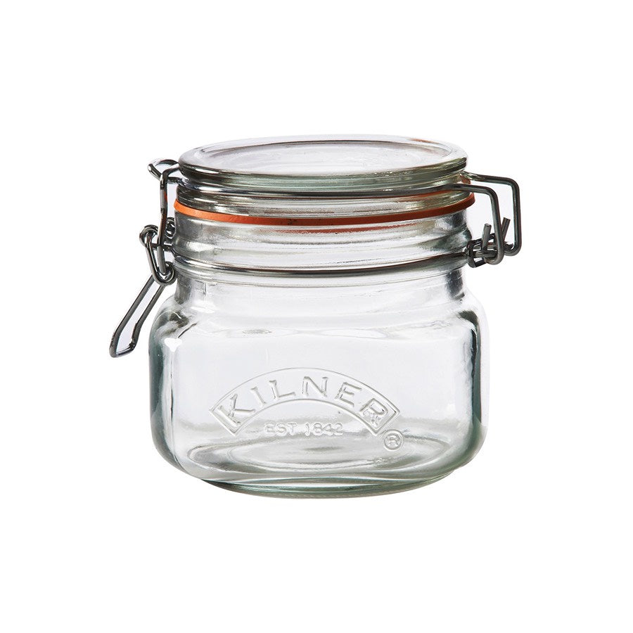 Kilner Square Clip Top Jar 500ml – Mooch