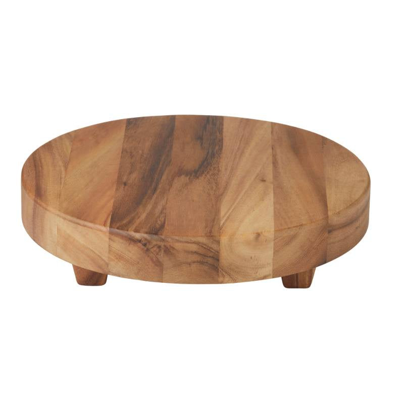 Davis & Waddell Acacia Wood Round Board with Feet – Mooch