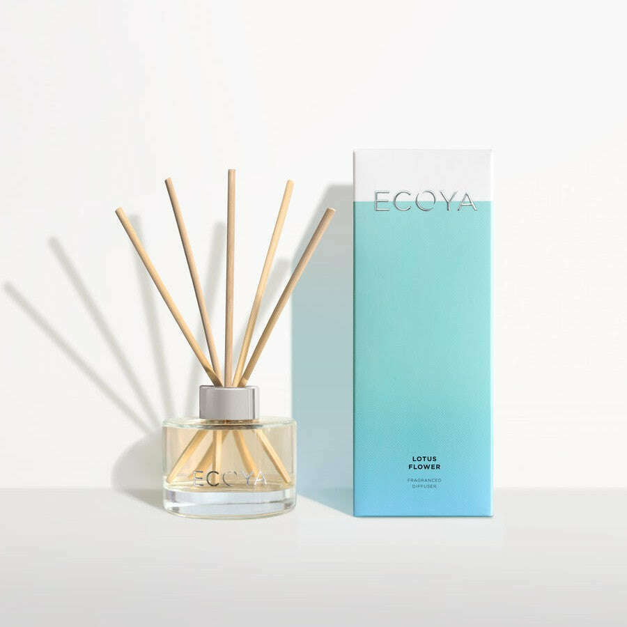 Ecoya Lotus Flower Mini Reed Diffuser 50ml – Mooch