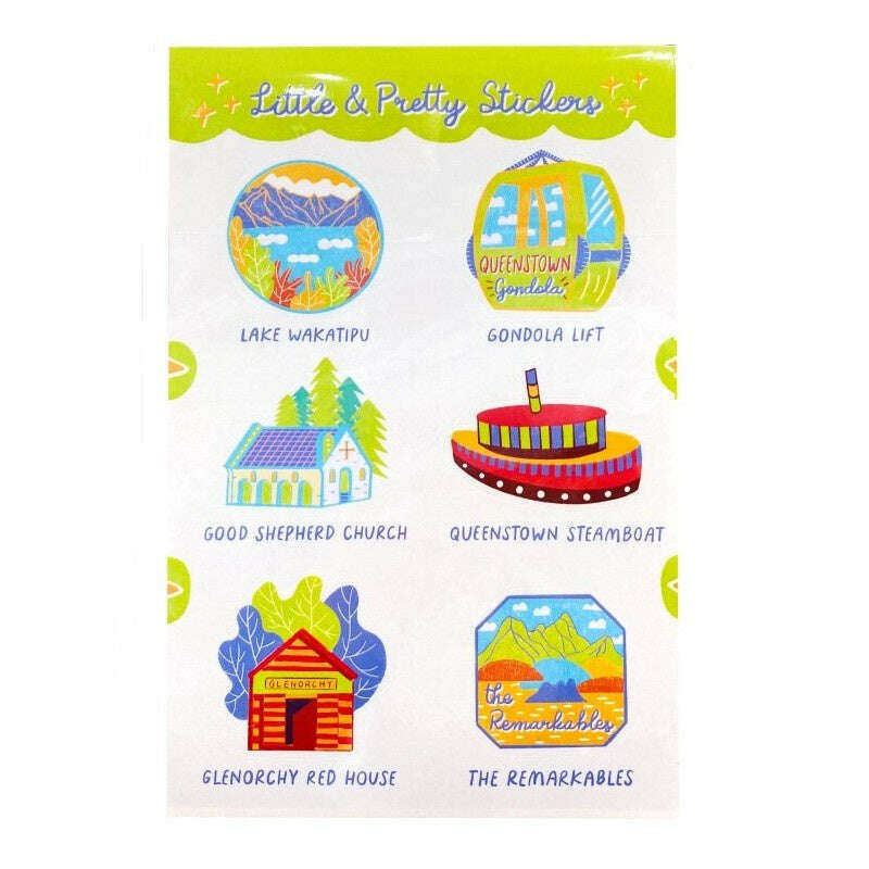 New Zealand Unique Icon Sticker - Lili & Vivi Collection – Mooch