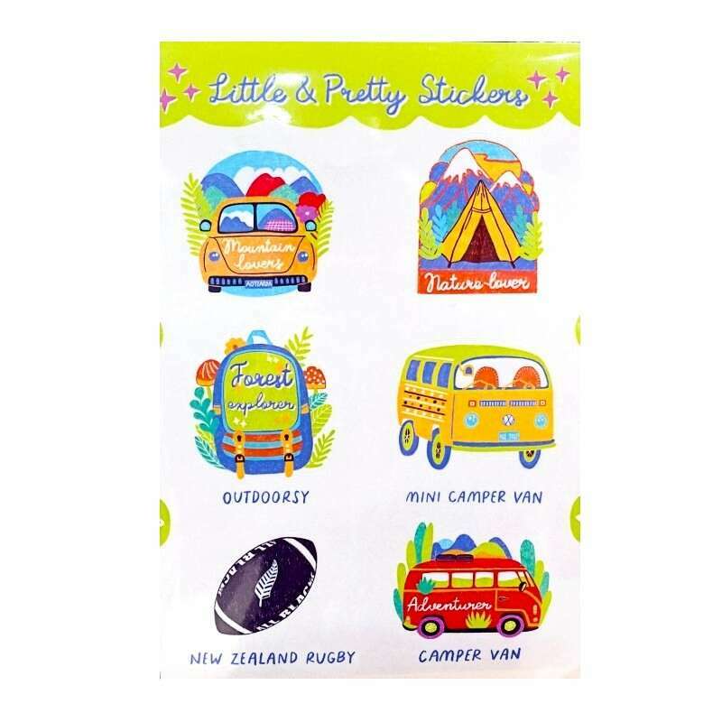 New Zealand Adventure Sticker 5 | Lili & Vivi Collection – Mooch
