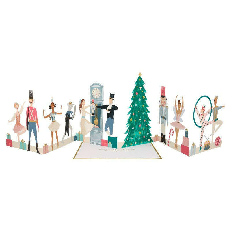 Meri Meri Nutcracker 3D Concertina Card – Mooch