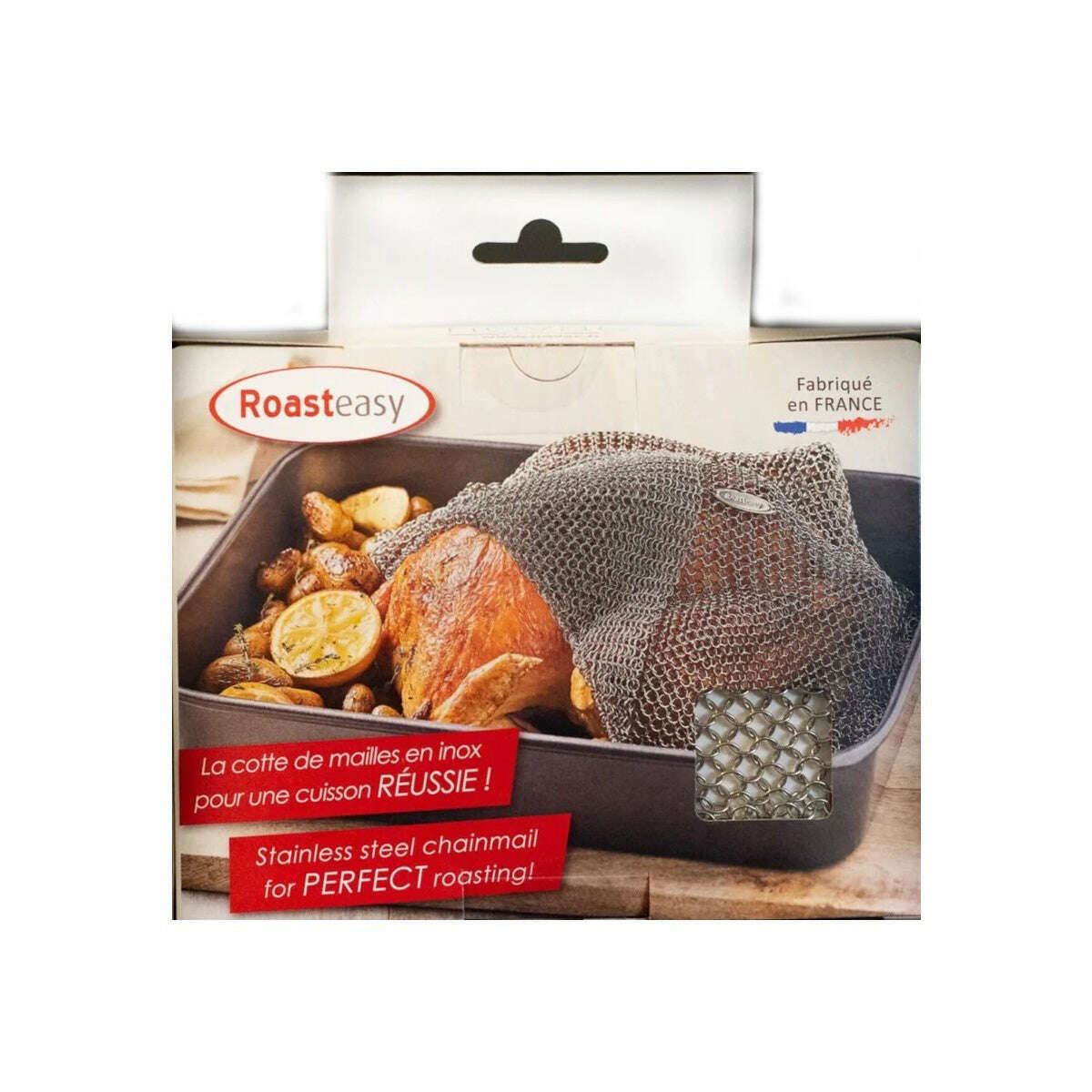 Roasteasy: Premium Stainless Steel Chainmail Roasting Tool – Mooch