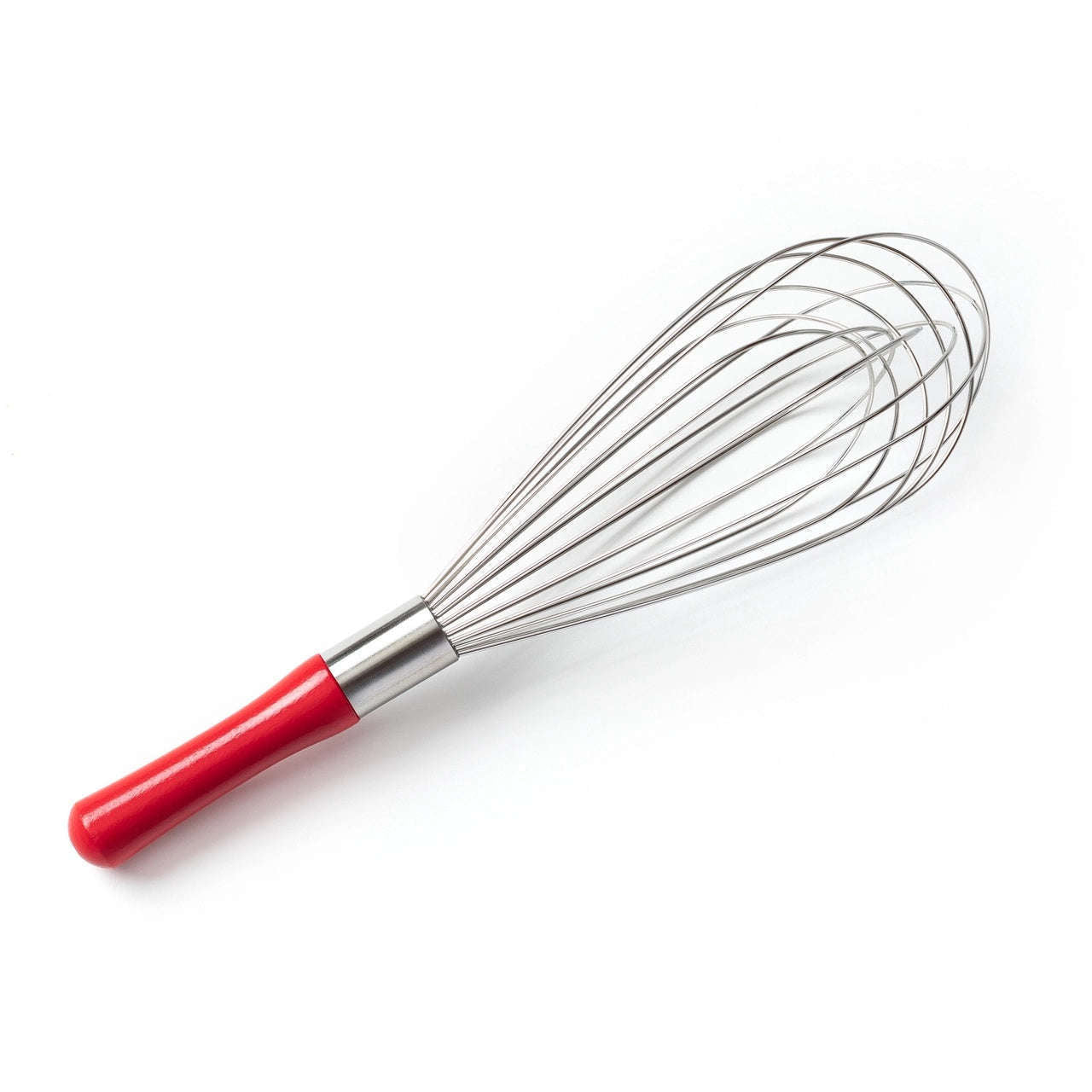12" Balloon Whisk with Red Handle - Durable & Ergonomic – Mooch