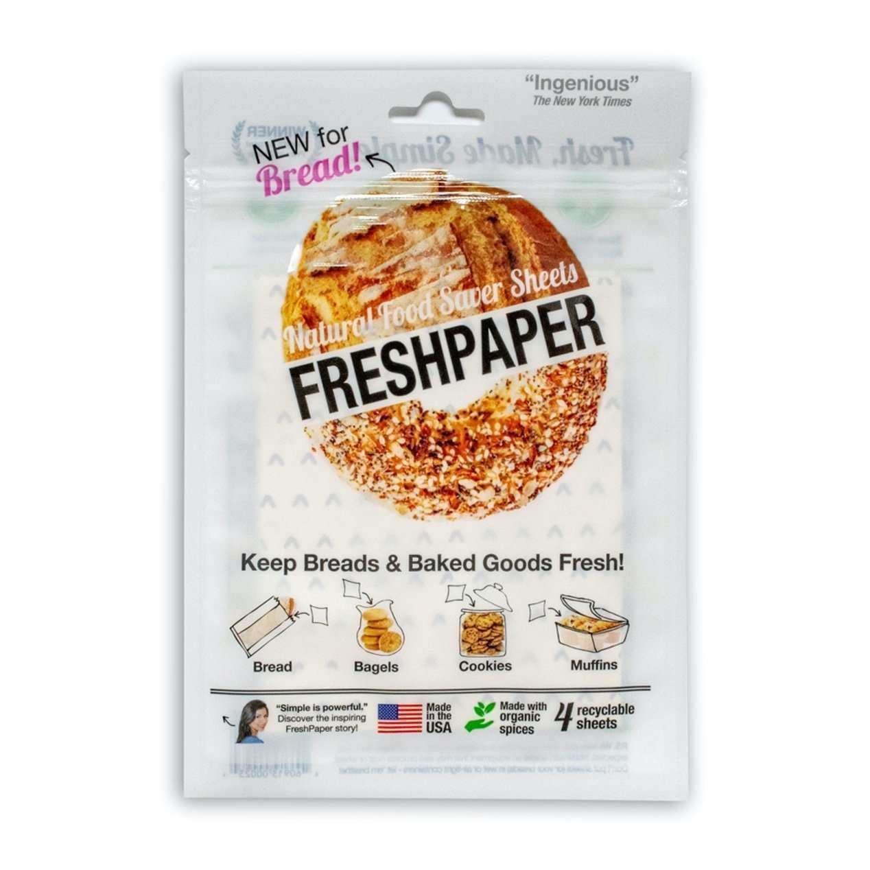 Fresh Paper 4 Sheet Pack for Baked Goods - Keep Fresh! – Mooch